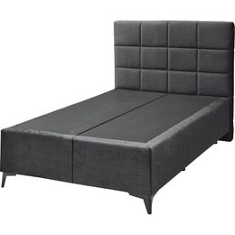 ED EXCITING DESIGN Boxspringbett &raquo;Navarra&laquo; wahlweise mit Matratze schwarz 100% Polyester