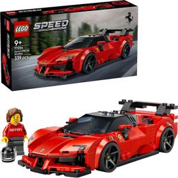 Lego Konstruktionsspielsteine &raquo;Ferrari SF90 XX Stradale Sportwagen (77254), Lego Speed Champions&laquo; Made in Europe Konstruktionsspielsteine