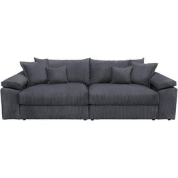 Home Affaire Big-Sofa &raquo;Soft&Cosy XL, B: 246 cm - OTTO. Verl&auml;ssliche Qualit&auml;t.&laquo; Mega-Sofa, Cord oder Chenille-Struktur, mit Federkern & 4 Zierkissen 