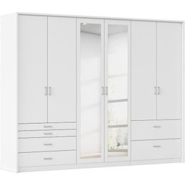 Rauch Dreht&uuml;renschrank &raquo;Kleiderschrank Schrank Garderobe W&auml;scheschrank WILDBERG&laquo; Breiten 230/275 cm, H&ouml;hen 212/231 cm, mit 6 Schubladen, obere 