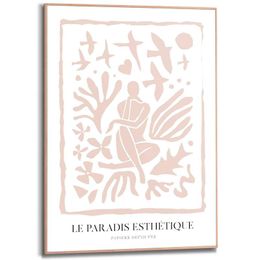 Reinders Poster &raquo;Le Paradis Esth&eacute;tique&laquo; beige MDF