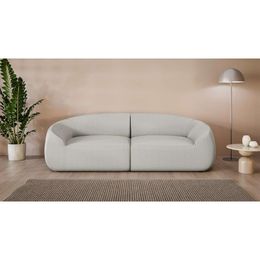 LeGer Home by Lena Gercke Big-Sofa &raquo;YANI, Designersofa, organische Form, Ma&szlig;e B/T/H: 240/64/81 cm&laquo; mit Wellenunterfederung, auch in Boucl&eacute;, passend 