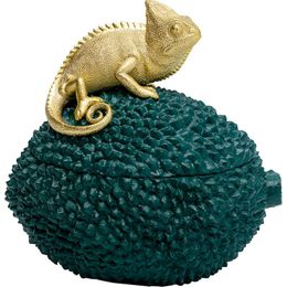KARE Aufbewahrungsbox &raquo;Deko Dose Chameleon&laquo; gold
