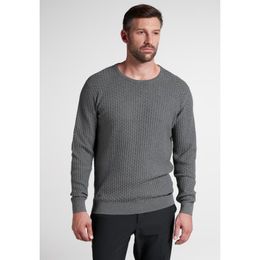 Eterna Herren Strickpullover grau XXL