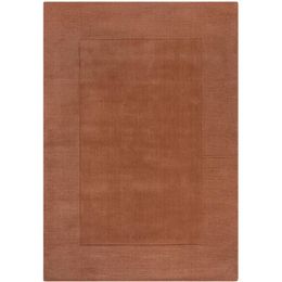 FLAIR RUGS Wollteppich &raquo;Tuscany&laquo; rechteckig 8 mm H&ouml;he orange Wolle
