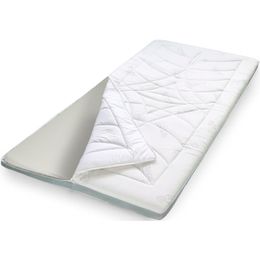Stendebach Topper &raquo;Topper Softtop Luxus TENCEL Viscoschaum&laquo; ideal f&uuml;r drucksensitive Menschen grau Viscoschaum