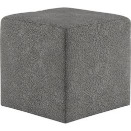 COTTA Hocker &raquo;Cuby&laquo; Sitzw&uuml;rfel, Cube, Sitzhocker grau 100% Polyester