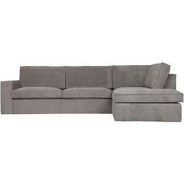 Woood Ecksofa &raquo;Thomas&laquo; frei im Raum stellbar, Stellma&szlig;e H 92 cm x B 283 cm, L-Form gr&uuml;n
