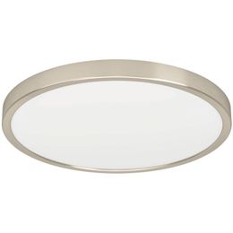 Eglo Aufbauleuchte &raquo;Fueva 6 Aufbaulampe, Metall und Kunststoff, silber, wei&szlig;, Deckenlampe&laquo; LED-Modul 1 Stk. Kaltwei&szlig; Neutralwei&szlig; Warmwei&szlig; 