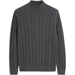 Cinque Herren Rollkragenpullover &raquo;CIMENSOR&laquo; mit Strickb&uuml;ndchen grau XL