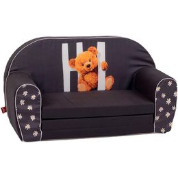 KNORRTOYS Sofa &raquo;Lucky bear&laquo; f&uuml;r Kinder; Made in Europe grau