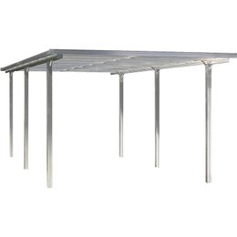 Beckmann Einzelcarport &raquo;CPTA&laquo; Aluminium 270 cm Alu natur grau
