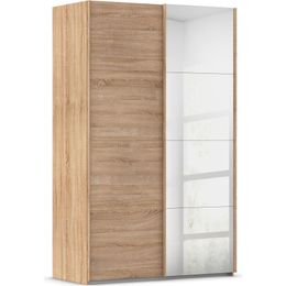 Rauch Schwebet&uuml;renschrank &raquo;Kleiderschrank Schrank Garderobe Schlafzimmerschrank EVELYN&laquo; in elegantem Stil mit Spiegel 5 Breiten viel Stauraum MADE IN 