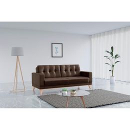 Sit & More sit&more 3-Sitzer &raquo;Lavida&laquo; braun 100% PES