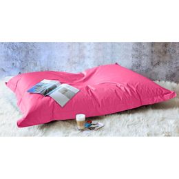 Kinzler Sitzsack &raquo;XXL Outdoorf&auml;hig&laquo; 1 Stk. tlg. Uni Farben, Outdoor geeignet, ideal im Wohnzimmer & Kinderzimmer pink Polyester