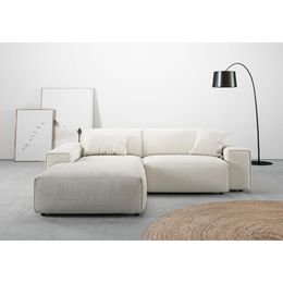 Home Affaire Ecksofa &raquo;Glimminge L-Form auch in Breitcord, Feincord + Easy care-Bezug,&laquo; Breite 234, Zierkissen wei&szlig; 96% Polyester, 4% Polyacryl