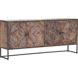 GUTMANN FACTORY Sideboard Kommode, Breite 180 cm braun