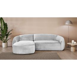 LeGer Home by Lena Gercke Ecksofa &raquo;YANI, L-Form, Designersofa, organische Form, Ma&szlig;e B/T/H: 255/170/81 cm&laquo; mit Wellenunterfederung, auch in Boucl&eacute;, 