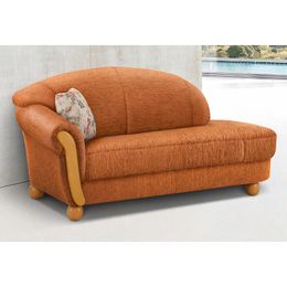 Home Affaire Ottomane &raquo;Milano, bequemes solit&auml;r Sofa im Landhaus-Stil, B/T/H 181/79/83cm&laquo; orange Chenille (70% Polyacryl, 30% Polyester);Chenille (70%