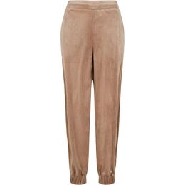 Urban Classics Damen Urban Classics Jogginghose &raquo; Damen Ladies High Waist Ballon Velvet Sweat Pants&laquo; S, US-Gr&ouml;&szlig;en