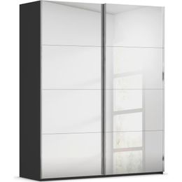 Rauch Schwebet&uuml;renschrank &raquo;Kleiderschrank Schrank Garderobe Schlafzimmerschrank SCALE-FYRA&laquo; edle viergeteilte T&uuml;ren, Spiegelfront und viele Farben 