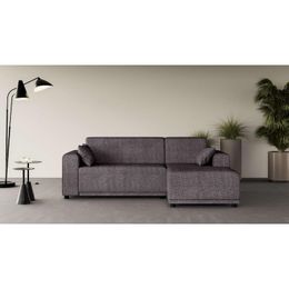 Home Affaire Ecksofa &raquo;TAMMO&laquo; L-Form grau 100% Polyester