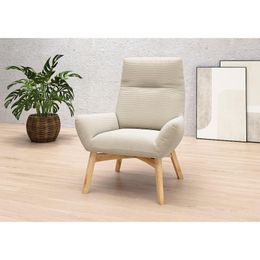 Home Affaire Sessel &raquo;Basic Relaxsessel&laquo; Extra hohe R&uuml;ckenlehne beige 88% Polyester, 12% Polyacryl