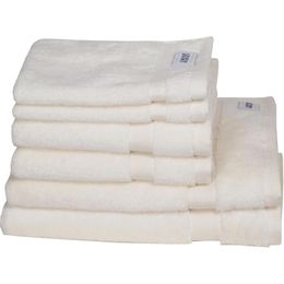 Sch&ouml;ner Wohnen Kollektion SCH&Ouml;NER WOHNEN-Kollektion Handtuch Set &raquo;Cuddly&laquo; schnell trocknende Airtouch-Qualit&auml;t wei&szlig; Frotteevelours, Obermaterial: 100% Baumwolle
