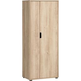 Schildmeyer Aktenschrank &raquo;Emmik, Breite 65,1 cm, Platz f&uuml;r 4 Ordnerreihen&laquo; Made in Germany braun FSC -zertifizierter Holzwerkstoff