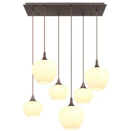 Globo LIGHTING H&auml;ngeleuchte &raquo;MAXY&laquo; E27 1 Stk. H&auml;ngelampe/Pendelleuchte/unterschiedliche Gl&auml;ser