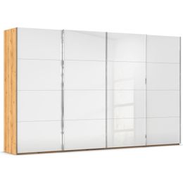 Rauch Schwebet&uuml;renschrank &raquo;Kleiderschrank Schrank Garderobe Schlafzimmerschrank SCALE-FYRA&laquo; edle viergeteilte T&uuml;ren mit Glas-Front viele Farben MADE 