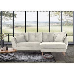 GUTMANN FACTORY Ecksofa beige 100% Polyester