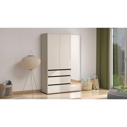 Inosign Kleiderschrank &raquo;Corbett, grifflose Optik, FSC-zertifziert, Made in Europe&laquo; 138 oder 182,5cm breit, 211cm hoch und 54,5cm tief, mit Spiegel, 3 