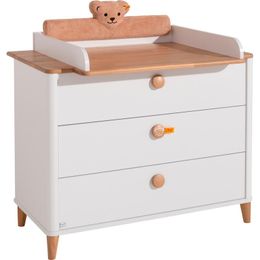 Paidi Kopfteil &raquo;LOTTE & FYNN Steiff by Paidi, Pl&uuml;sch-Teddyb&auml;r, Kantenschutz&laquo; extra weich gepolstert, passt auf jede Wickelkommode, waschbar beige 