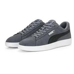 Sneaker Puma "SMASH 3.0", Damen, Gr. 46, grau (gray tile, Puma schwarz, Puma wei&szlig;), unifarben, Schuhe Sneaker