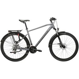 Mountainbike &raquo;KROSS MTB Hardtail Hexagon 2.0 27,5" grau 21 G&auml;nge&laquo; 21 Gang Shimano ALTUS M310 Schaltwerk Kettenschaltung grau Mountainbike