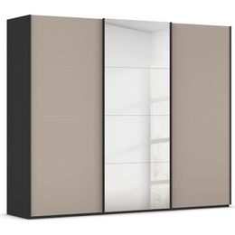 Rauch Schwebet&uuml;renschrank &raquo;Kleiderschrank Schrank Garderobe Schlafzimmerschrank SCALE-FYRA&laquo; edle viergeteilte T&uuml;ren Spiegel/Glas-Mix viele Farben MADE
