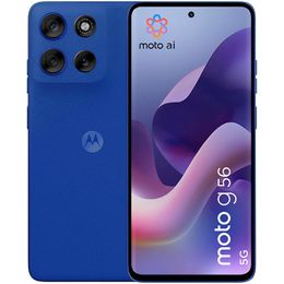 Motorola Smartphone &raquo;g56 5G (XT2529-2)&laquo; PANTONE Dazzling Blue blau Schnelle Performance mit 5G-Speed