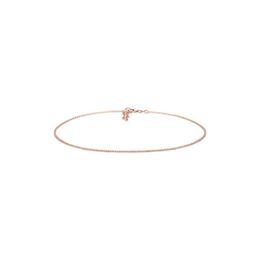 Elli Damen Kette ohne Anh&auml;nger &raquo;Choker Kette Basic ohne Anh&auml;nger 925 Silber&laquo; rosa