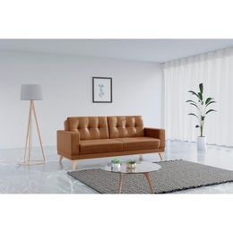 Sit & More sit&more 3-Sitzer &raquo;Lavida&laquo; braun 100% PES
