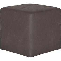 COTTA Hocker &raquo;Cuby&laquo; Sitzw&uuml;rfel, Cube, Sitzhocker grau 100% Polyester