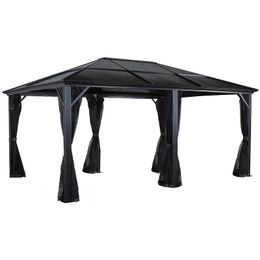 Sojag Pavillon &raquo;Gazebo Meridien&laquo; BxT: 365x485 cm, mit Moskitonetzen grau