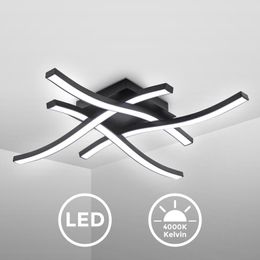 B.K.LICHT LED Deckenleuchte &raquo;BKL1431 LED Deckenlampe, Wohnzimmerlampe, Deckenstrahler&laquo; LED-Modul 1 Stk. Neutralwei&szlig; 4.000K, 2.200Lm, 20 Watt, IP20 42,5x42,5x7 