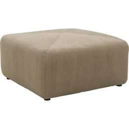 Home Affaire Polsterhocker &raquo;Gerrid&laquo; Cord-Bezug, passend zur Modulserie "Gerrid" braun 100% Polyester