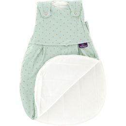 Tr&auml;umeland Babyschlafsack &raquo;Babyschlafsack LIEBMICH 3tlg. Set Twister, von Gr&ouml;&szlig;e 50/56-68/74&laquo; gr&uuml;n Bezug: 100% Baumwolle. F&uuml;llung: 70% Polyester, 30% Lyocell (