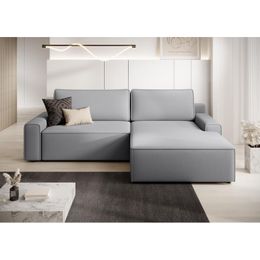 Trendmanufaktur Ecksofa &raquo;Challenge, Schlafsofa mit Bettkasten, Couch in L-Form, Breite 245 cm&laquo; Recamiere beidseitig montierbar, auch in trendigem 