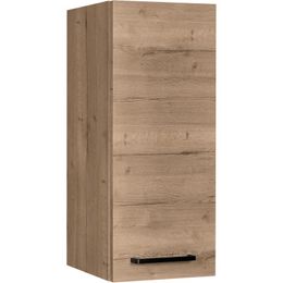 Nobilia H&auml;ngeschrank &raquo;"Structura", Ausrichtung w&auml;hlbar, vormontiert,&laquo; in drei Breiten: 30, 45 und 60 cm, mit Soft-Close-Funktion braun