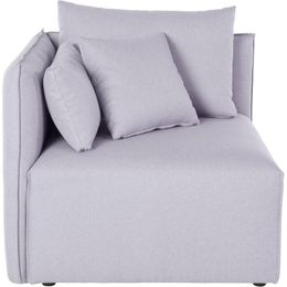OTTO home Sofa-Eckelement &raquo;N&ouml;re&laquo; Modul - zum Zusammenstellen; in vielen Bezugsqualit&auml;ten und Farben grau Samtoptik (100% Polyester);Struktur (100% 