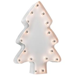 MARQUEE LIGHTS LED Dekolicht &raquo;Weihnachtsbaum, Weihnachtsdeko&laquo; E14 1 Stk. Warmwei&szlig; Wandlampe,Tischlampe Weihnachten 17 Leuchtmittel E14 (exkl.) -