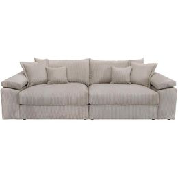 Home Affaire Big-Sofa &raquo;Soft&Cosy XL, B: 246 cm - OTTO. Verl&auml;ssliche Qualit&auml;t.&laquo; Mega-Sofa, Cord oder Chenille-Struktur, mit Federkern & 4 Zierkissen 